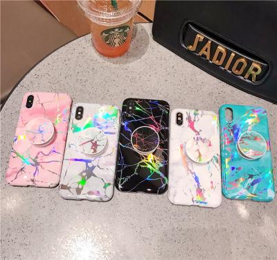 Chine Iphone Xs Max TPU laser mable case with holder, Iphone Xs Max protective TPU case, Iphone Xs Max accessories à vendre
