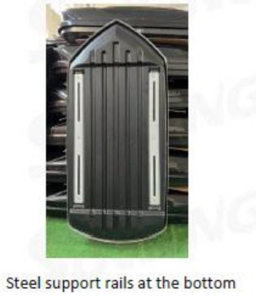 Quality RB500 SUNSING Universal Car Roof Box for Travel Double Side Lock System Quick for sale