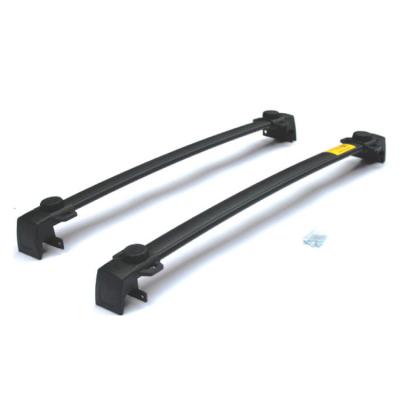 China Aluminum Black Roof Rack Cross Bars Set roof luggage rack For Jeep Compass 2017 for sale