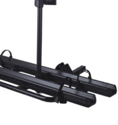 China SUNSING 8321 Universal 4x4 Aluminum and Steel Car Rack Accessories for 2 bikes for Pick-up Mountain and E-Bikes for sale