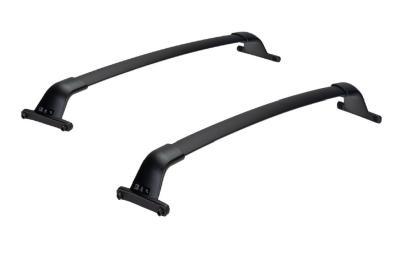 Cina Black Aluminum Roof Rack Cross Bars car top luggage rack for Nissan Kicks in vendita