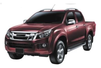 Cina Black Aluminum Roof Rack Cross Bars Roof Side Rails For Isuzu D-MAX 2012+ in vendita
