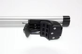 Cina Sunsing 8018+B6 Aluminum Car Roof Cross Bars Universal Accessories Flush Rails Big Clamp Opening Aluminum Roof Mount in vendita