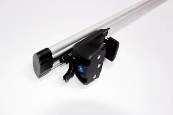Cina Sunsing 8018+B6 Aluminum Car Roof Cross Bars Universal Accessories Flush Rails Big Clamp Opening Aluminum Roof Mount in vendita