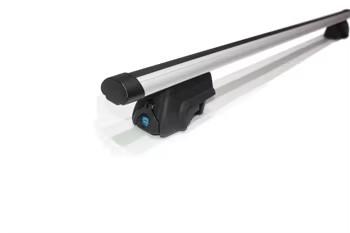 Cina Sunsing 8018+B6 Aluminum Car Roof Cross Bars Universal Accessories Flush Rails Big Clamp Opening Aluminum Roof Mount in vendita