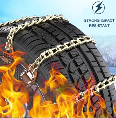 Cina Durable New Style Universal Anti-Skid Snow Chains Exterior Accessories with Coarse Manganese Steel in vendita