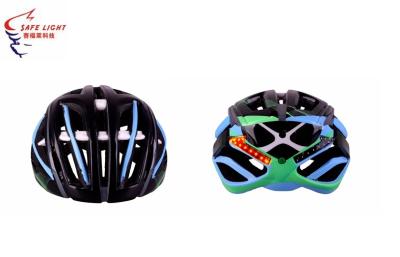 China Mountain Bike Rider LED Light Helmet for sale