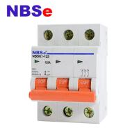 China High Stability AC Triple Pole Isolator Switch 125A High Breaking Capacity  for sale