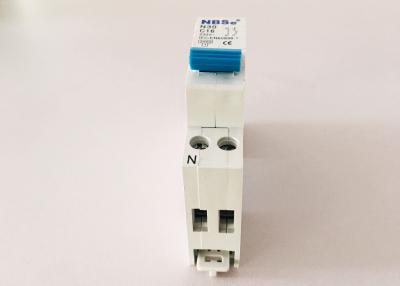 Cina Interruttori miniatura di NBSe N30 fino ad un massimo di 32 A (6 Ka), 1+N-pole, in 1 modulo in vendita