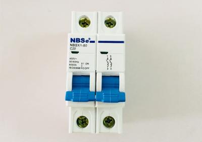 Cina Micro interruttore 6kA 20A di serie leggera NBSX1 sopra protezione corrente in vendita