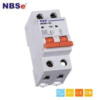 China CE 3P Fire Proof Shell Silver Point Mini Electric Micro Circuit Breaker for sale