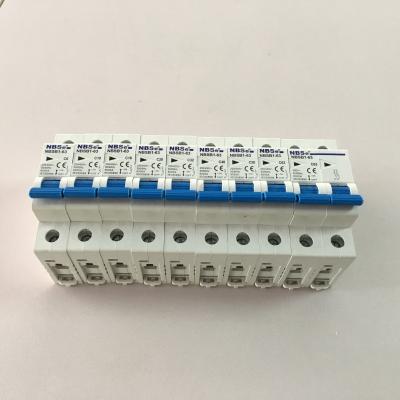 Cina NBSB1 piccolo interruttore di serie 1P 20A, contenitore di interruttore miniatura in vendita