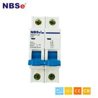 China MCB Main Circuit Breaker , Miniature Circuit Breakers Flame Resistant Plastic Material for sale
