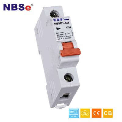 Cina Tipo industriale termale dell'interruttore/peso leggero magnetico di serie NBSM1-125 del rilascio in vendita