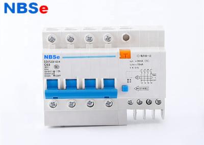 China disyuntor actual residual de 4P 16A con la protección RCBO 400V~ 50HZ/60HZ de la salida en venta