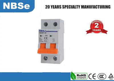 Cina Interruttore elettrico di NBSe NBSB1 Mcb, interruttore bipolare della miniatura di Mcb in vendita