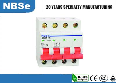 Cina PA66 interruttore miniatura, mini contenitore di interruttore 125a 50/60Hz in vendita