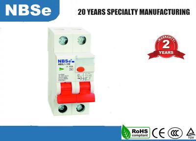 China resistencia de agua actual residual de la CA 240V del disyuntor 30mA de 2P 25A en venta
