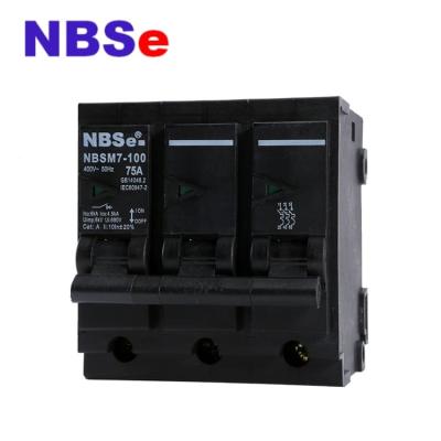 Cina Interruttore del fusibile di spina di NBSM7-100 3P 75A, tipo interruttore di D in vendita