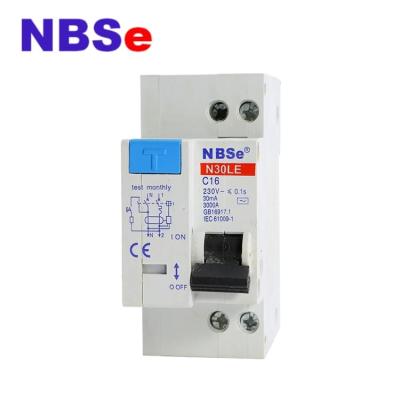 Cina Protezione di sovracorrente dell'interruttore di amp 30ma RCBO del residuo 16 di N30LE in vendita