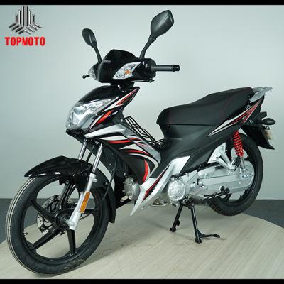 China Aujustable Speed Air Cooled Powerful Single Cylinder Motorcycle 93kg Net Weight for sale