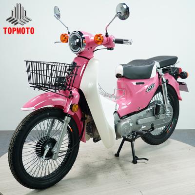China 107cc Horizontal Air-Cooled Underbone Motorcycle with 4-Speed Semi-Automatic Transmission and 150kg Load Capacity for sale