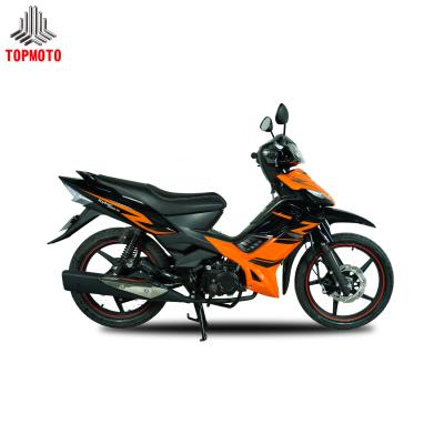 China 124cc Underbone Motorcycle with Maintenance-Free Battery and Dual Shock Absorbers for Commuting and Loading for sale
