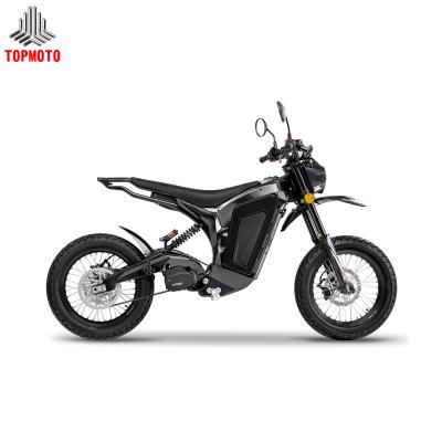 China 3000W Electric Performance Motorcycle with Carbon Fiber Frame and 72V Battery for sale