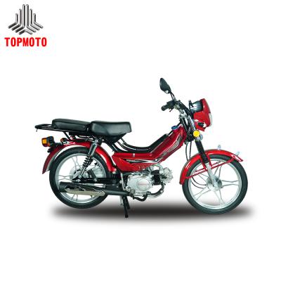 China 97cc Engine Underbone Motorcycle with LED Headlight and Rear Shelf & Helmet Box for sale