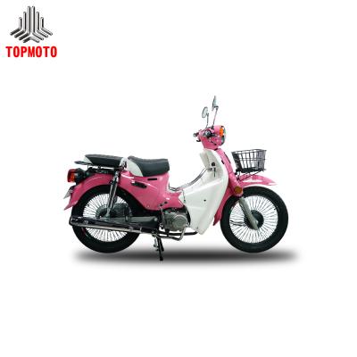 China 107cc Horizontal Air-Cooled Underbone Motorcycle with 4-Speed Semi-Automatic Transmission and 150kg Load Capacity for sale