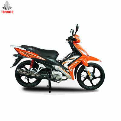 China 107cc Horizontal Air-Cooled Underbone Motorcycle with 4-Speed Semi-Automatic Clutch and 150kg Load Capacity for sale