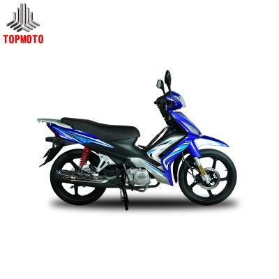 China 107cc Engine Underbone Motorcycle with 4-Speed Semi-Automatic Clutch and Electric & Kick Start for sale