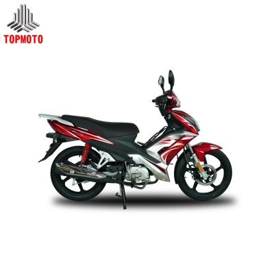 China 107cc Horizontal Single-Cylinder Underbone Motorcycle with 4-Speed Semi-Automatic Clutch and Electric & Kick Start for sale