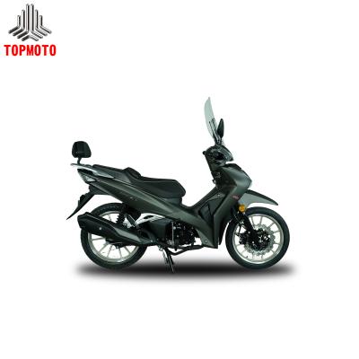 China 123.7cc Air Cooled Engine Underbone Motorcycle with Full Helmet Box and Maintenance-Free Battery for sale
