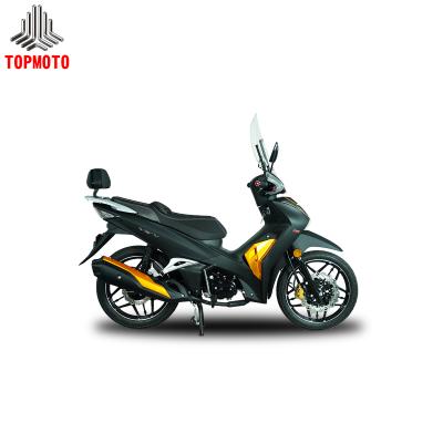 China 125cc Engine Commuter Motorcycle with 4-Speed Semi-Automatic Clutch and Drum Brakes for sale