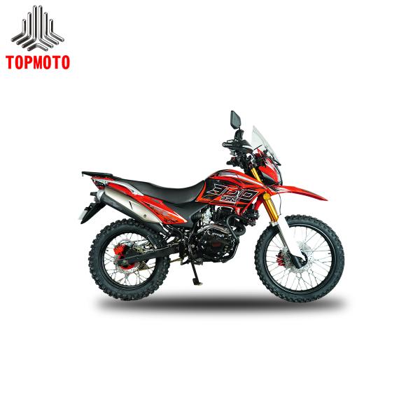 Quality Red Black Street Dirt Bike Riding Motorcycle 271.3cc Off Road Machine for sale