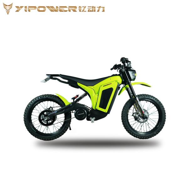 Quality Carbon Fiber Frame Electric Motorcycle with 6000W Peak Power and 320N.m High Torque for Off-Road Performance for sale