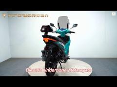 yipower e cooper electric underbone motorcycle with 6kw peak power 84 km/h max speed