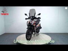 123.7cc large displacement single cylinder motorcycles 6.3kw underbone motorcycle with clutch