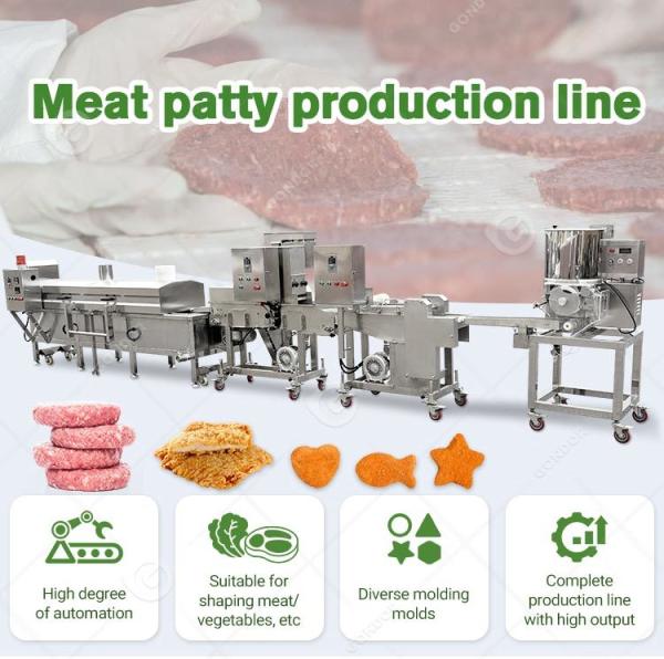 Quality High Efficiency Patty Making Machine for Durable Construction and Easy Operation for sale
