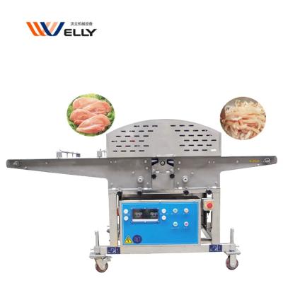 China High Accuracy Fresh Chicken Breast Fish Skin Beef Pork Meat Strip Cube Dicer Cutting Machine for sale
