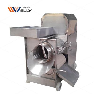 China Durable Salmon Fish Skin Peeler / Small Fish Meat Bone Removal Machine for sale