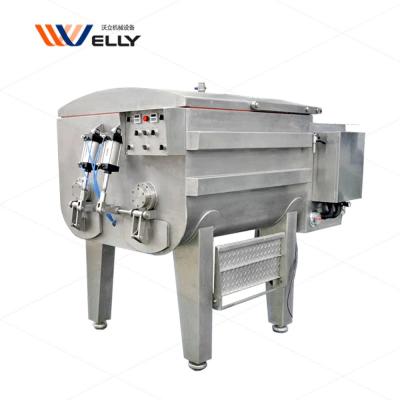 China 2019 New Arrival Vacuum Meat Blender / Cutter Meat Mixing Machine for sale