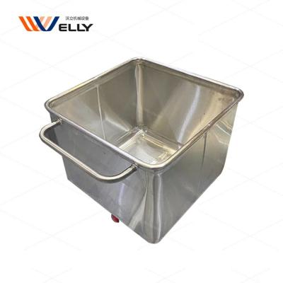 China High Precision Stainless Steel Kitchen Bin Stainless Steel Rolling Cart Kitchen Cart Stainless Steel Top for sale