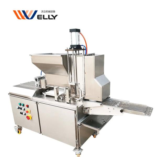 Quality Automatic Meat Pie Maker Chicken Popcorn Machine Chicken Cutlet Machine for sale