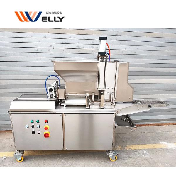 Quality Automatic Meat Pie Maker Chicken Popcorn Machine Chicken Cutlet Machine for sale