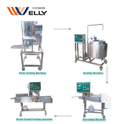 China Well Designed Automatic Tempura Batter Corn Dog Battering Machine for sale