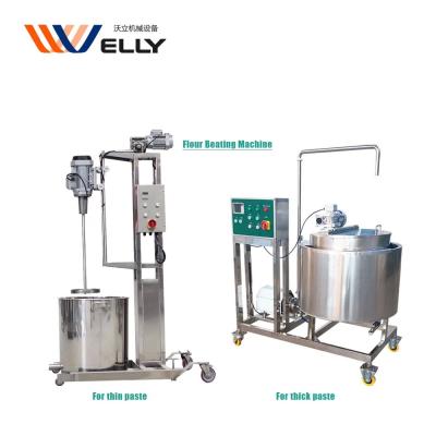 China Chinese Top Quality Tempura Batter Making Machine Beef Stick Beating Machine for sale