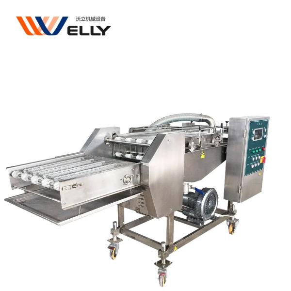 Quality Professional Chicken Nuggets Tenders Starching Machine Automatic Batter Coating Machine for sale