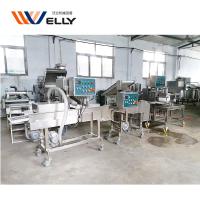 China 2019 Automatic Electric Batter Making Machine Meat Pie Breadcrumbs Coating Machine Patty Maker Process Line for sale
